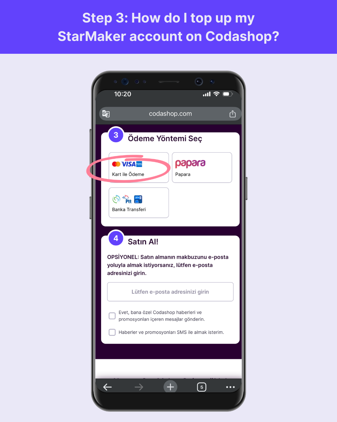 StarMaker Hesabımı Codashop’ta Nasıl Yükleyebilirim? – Codashop Türkiye ...