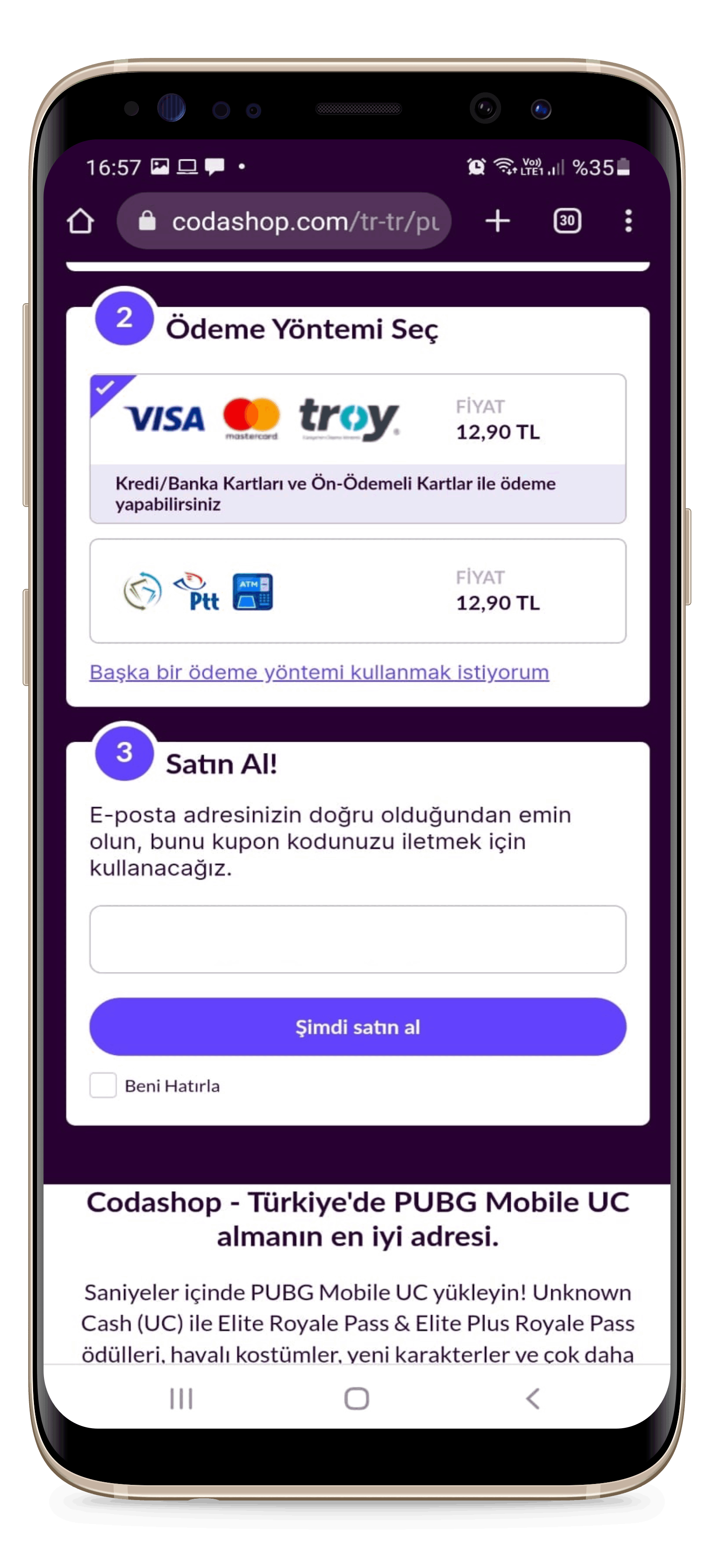 Codashop Türkiye’de Kredi Kartıyla Nasıl Ödeme Yapabilirsiniz ...