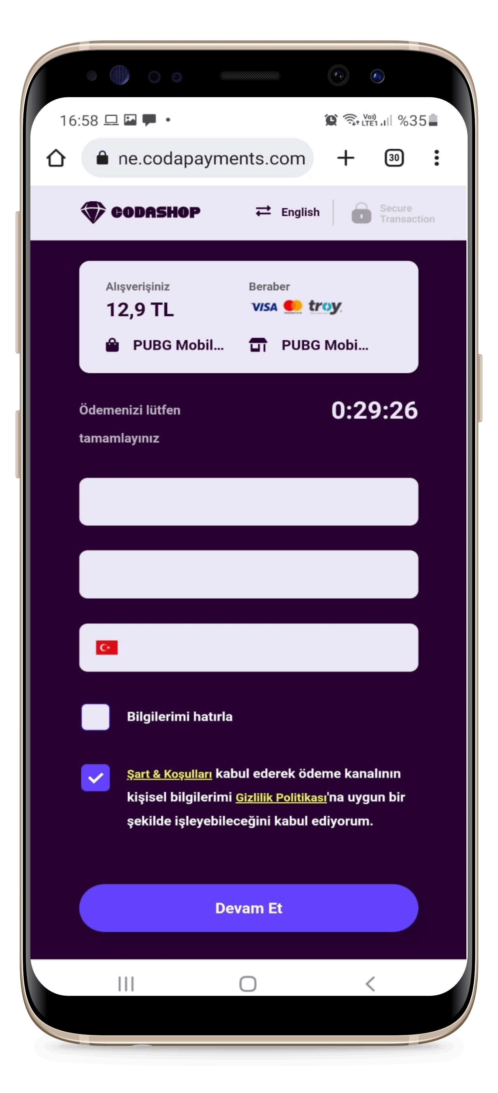 Codashop Türkiye’de Kredi Kartıyla Nasıl Ödeme Yapabilirsiniz ...